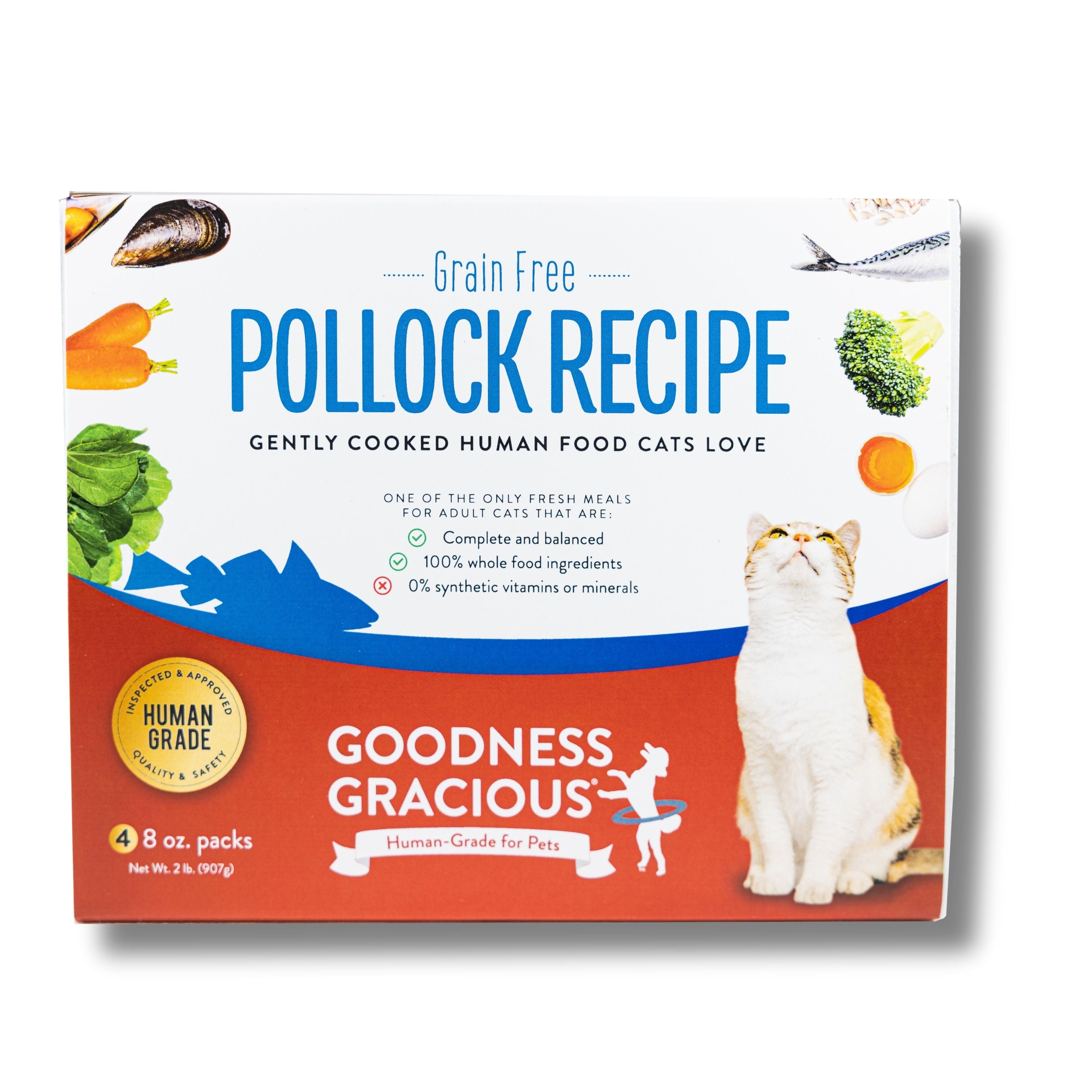 Gently Cooked Pollock Recipe for CATS – Wholesale - Goodness Gracious